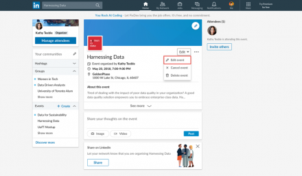 What are LinkedIn Events and Why use them for your B2B Marketing